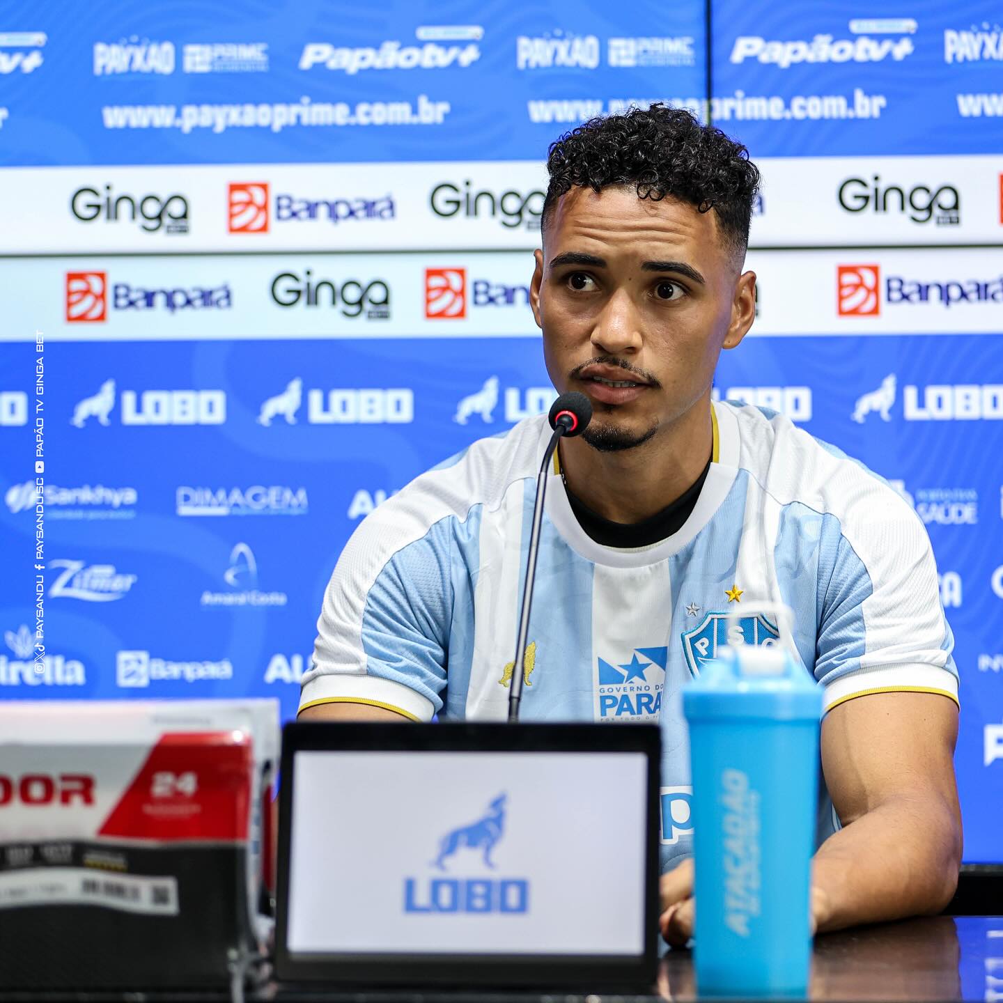André Lima é apresentado no Paysandu e destaca honra em vestir a camisa 8 - Papão