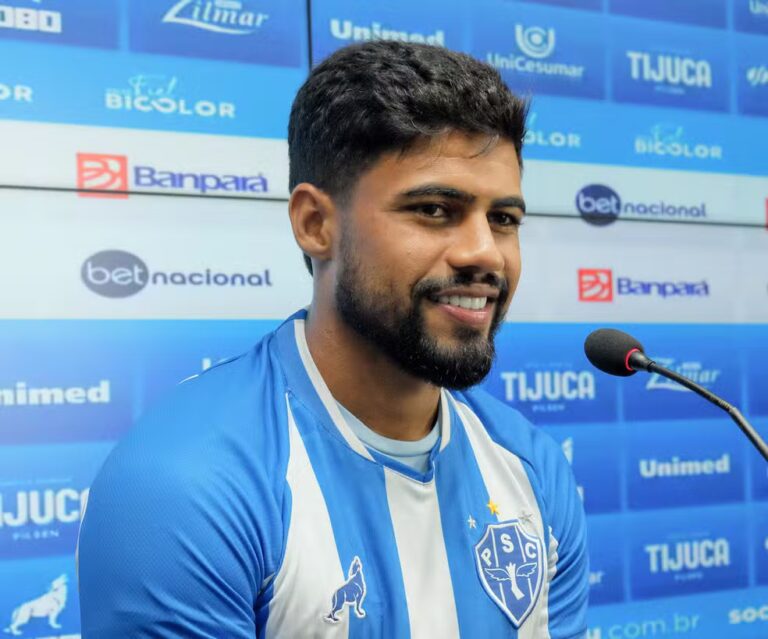 Bryan Borges vê duelo com o Remo como chance de virada no Paysandu ...